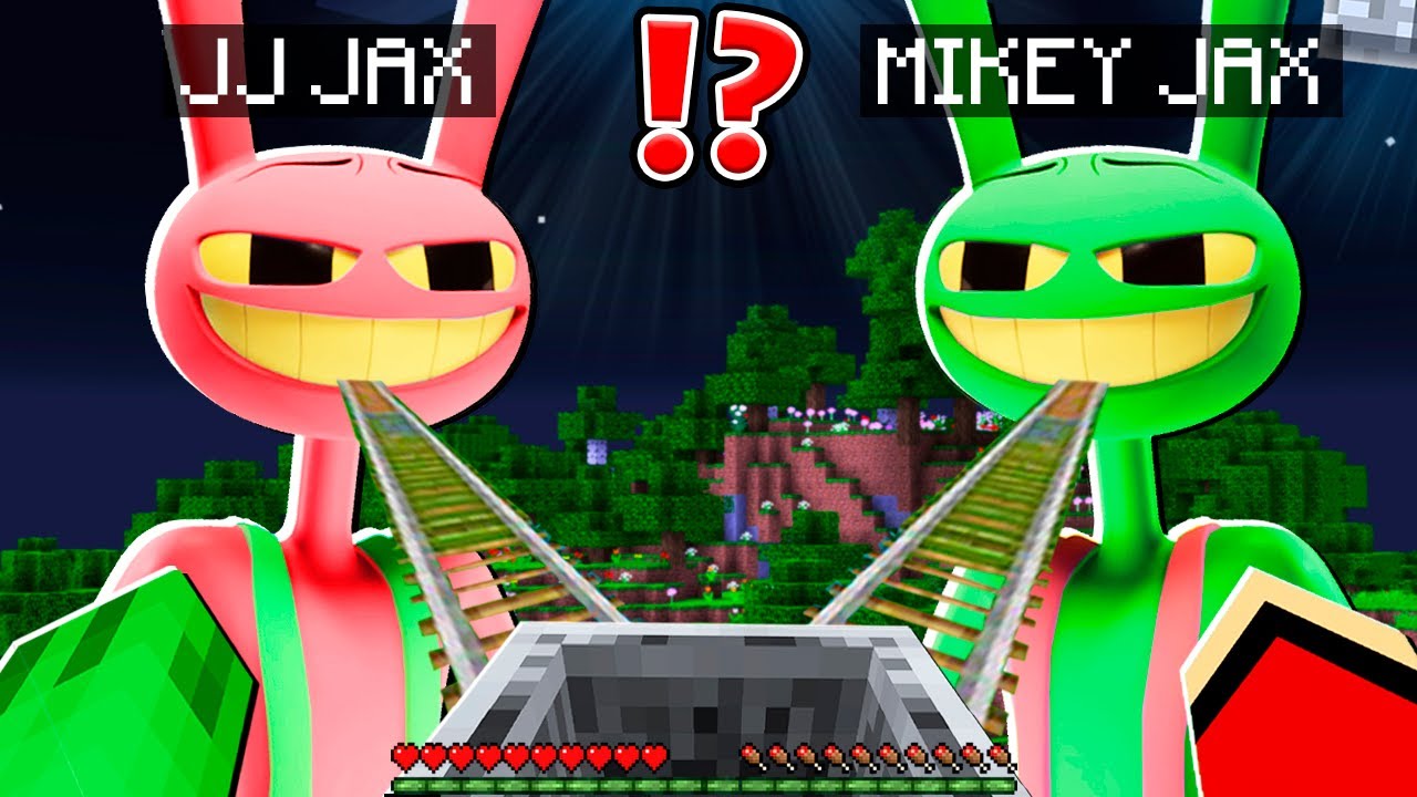 What Mikey and JJ DO INSIDE Creepy JAX RABBIT TITANS at 3:00am? - in ...