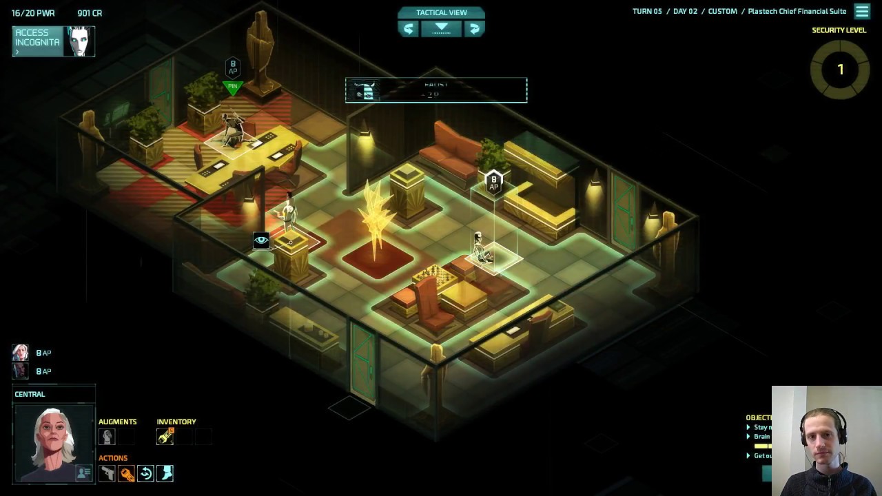Invisible, Inc. 13-03 Daemon Code - YouTube