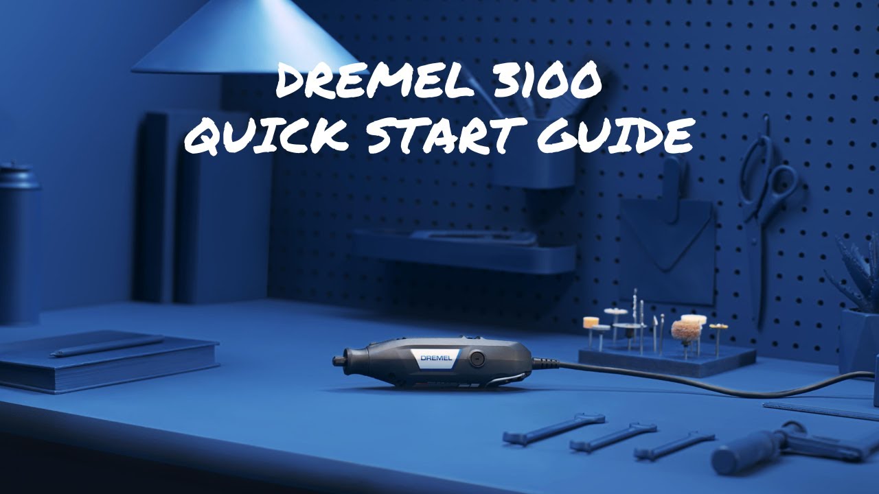 Get Started With The Dremel 3100 | Quick Start Guide - YouTube