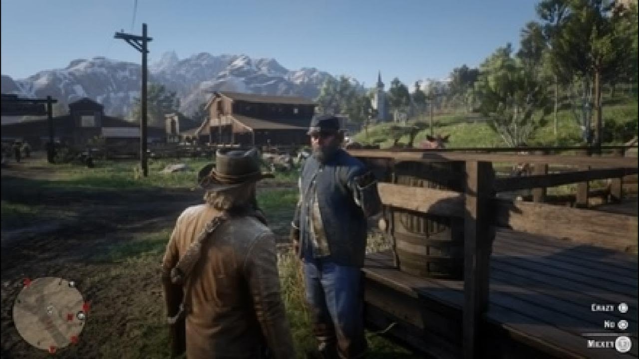 Red Dead Redemption 2 Mickey encounter - YouTube
