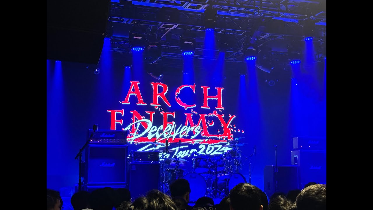 Arch Enemy - Intro&Deceiver, Deceiver Live in Seoul 2024 (Deceivers ...