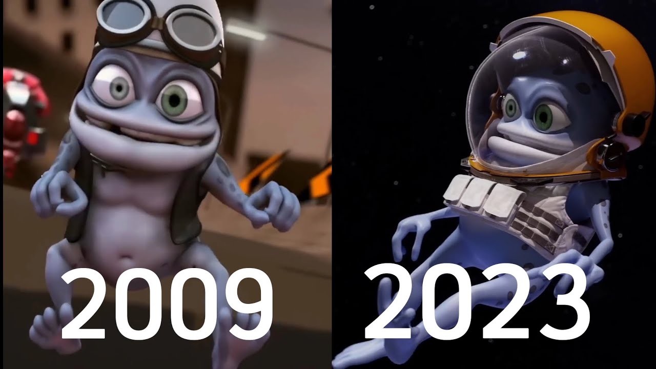 Evolution of Crazy Frog 🤯 - YouTube