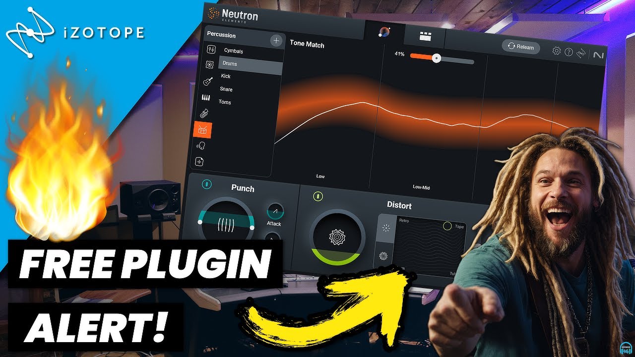 FREE PLUGIN ALERT 🔥 iZOTOPE Neutron 4 Elements - AI Channel Strip - YouTube