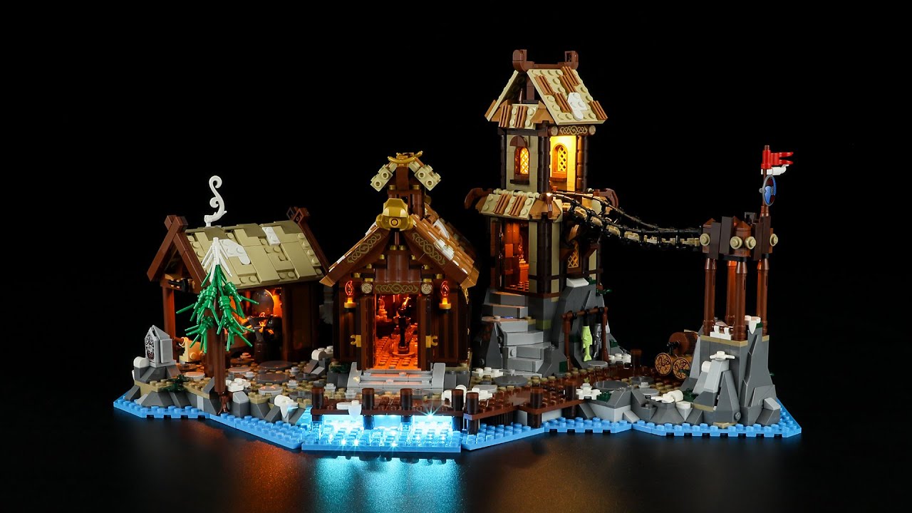 Lightailing Light Kit For Lego Viking Village 21343 - YouTube