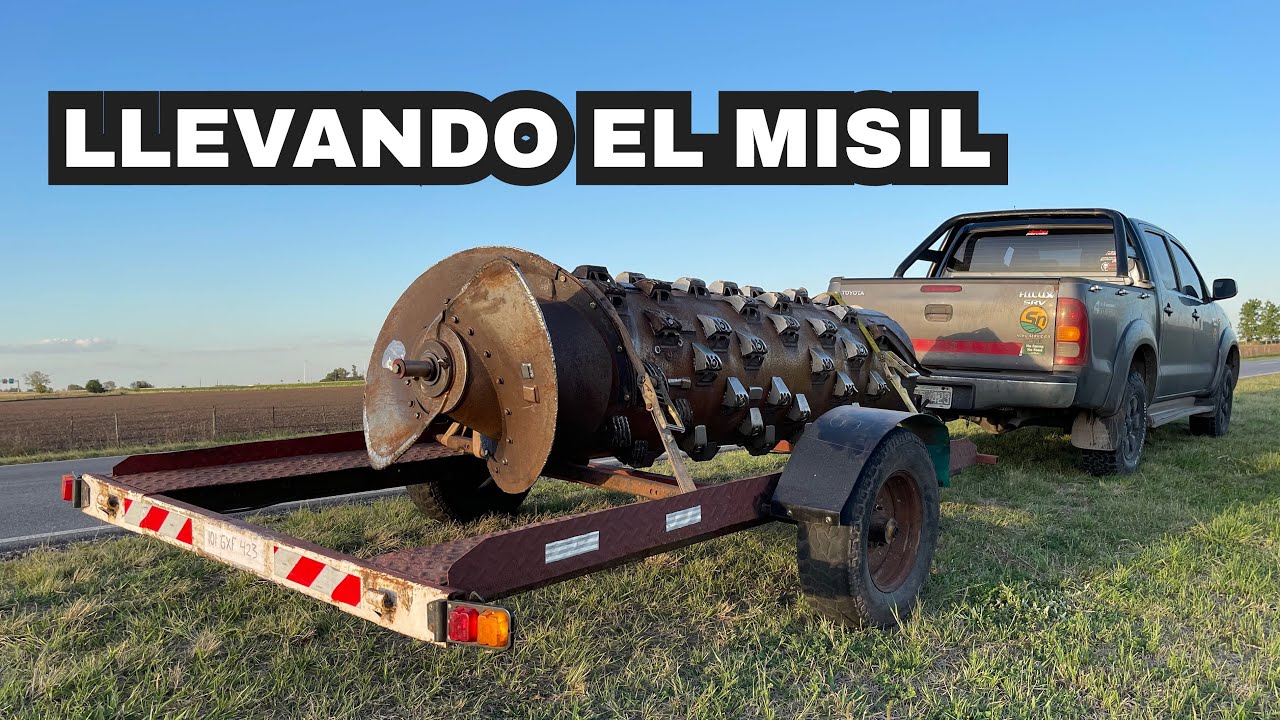 400 km a buscar NUEVO ROTOR de la CASE AXIAl, no sé CÓMO ANDABA ...