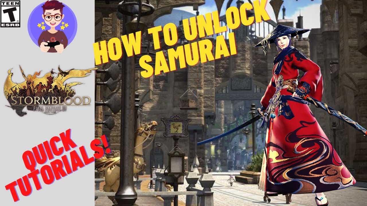 FFXIV How to Unlock Samurai - YouTube
