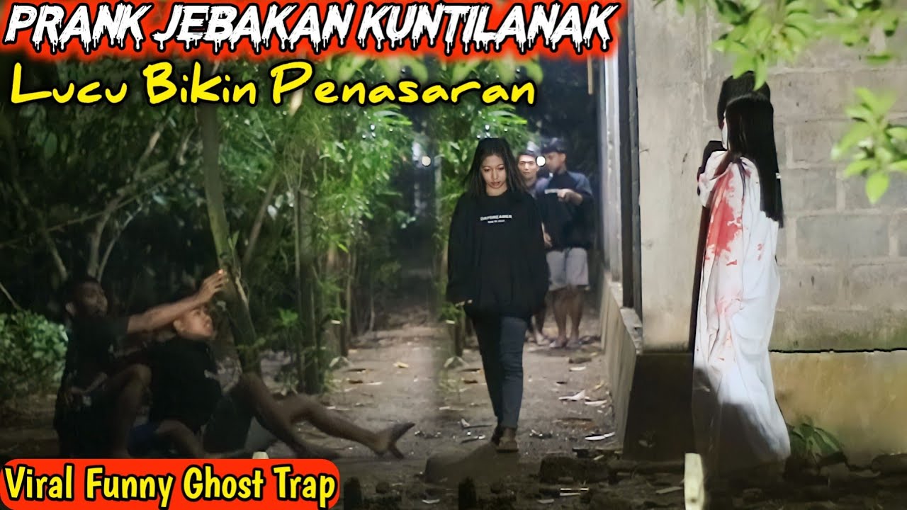 Jebakan Kuntilanak Bikin Penasaran || Prank Lucu Paling Jahil || Ghost ...