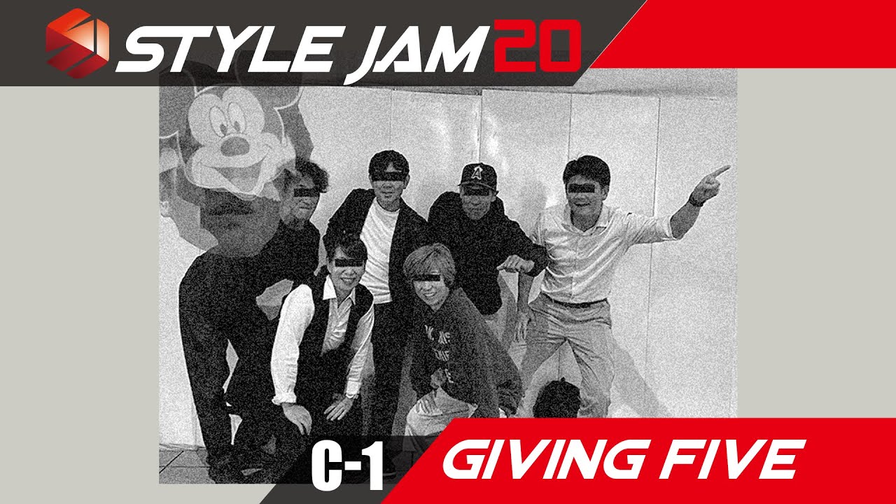 "Style Jam 20" C-1 GIVING FIVE - YouTube