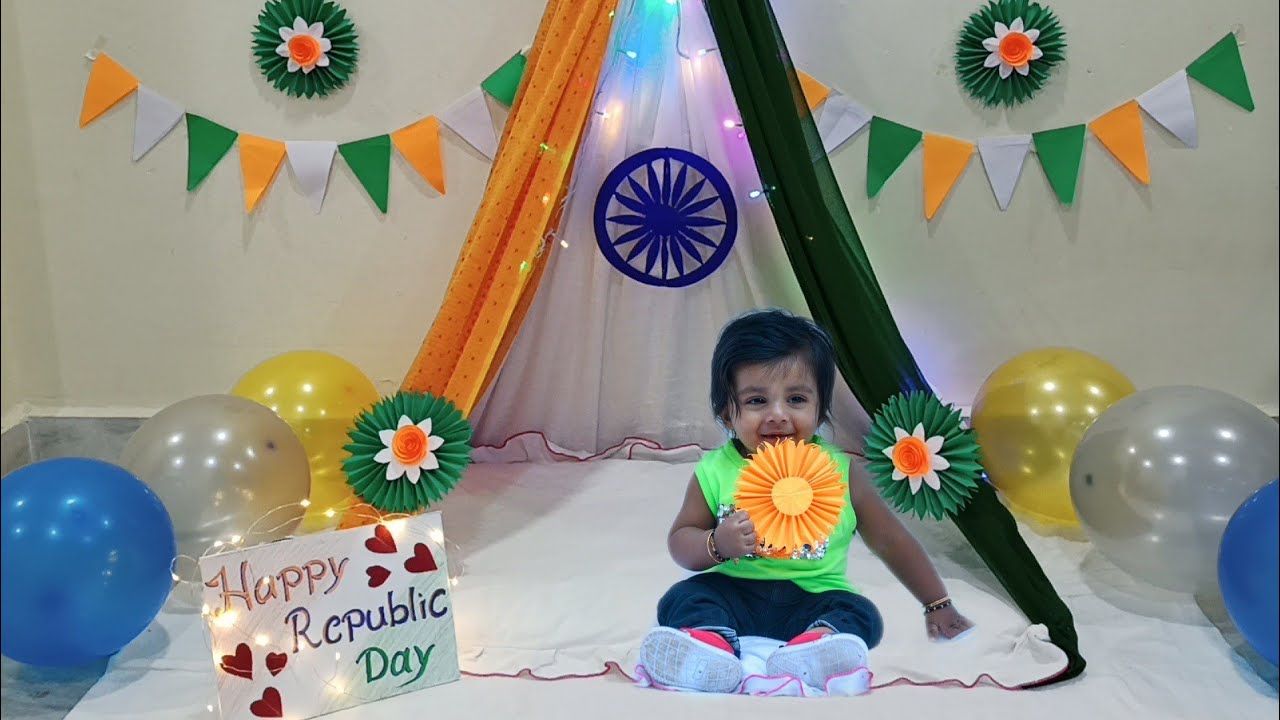 Indian Republic Day,Independence day baby boy photo shoot idea at home ...