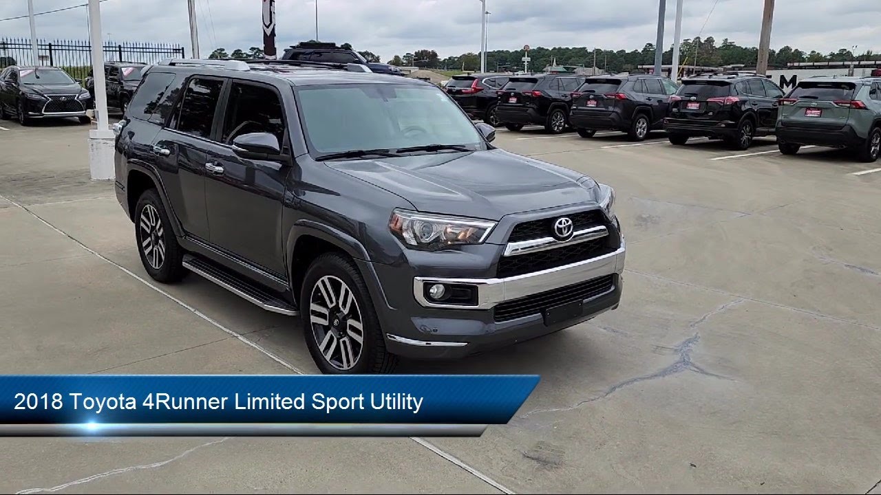 2018 Toyota 4Runner Limited Sport Utility Shreveport Mt. Pleasant ...