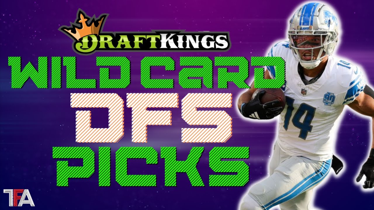 Draftkings Wild Card Round Top DFS Picks - YouTube
