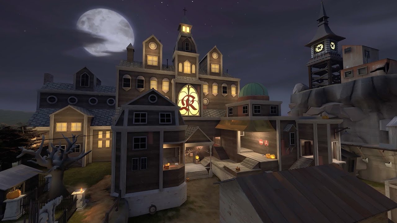 Team Fortress 2 - Mann Manor Ambience - YouTube