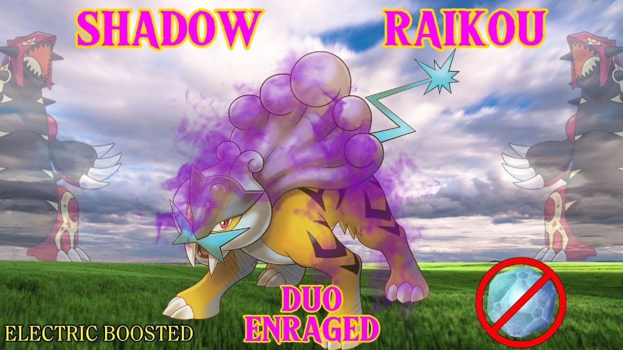 SHADOW RAIKOU RAID DUO, ENRAGED, NO GEM, RAINY ELECTRIC BOOSTED # ...