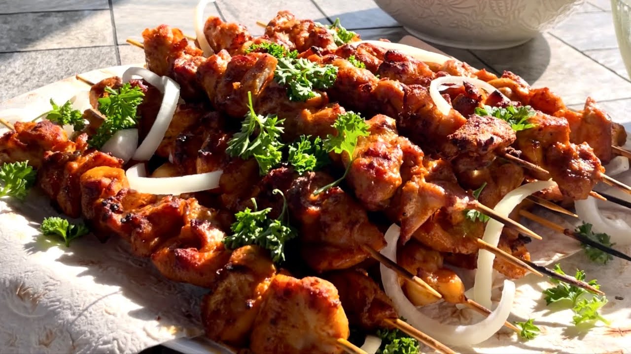 The Best Chicken Skewers - YouTube