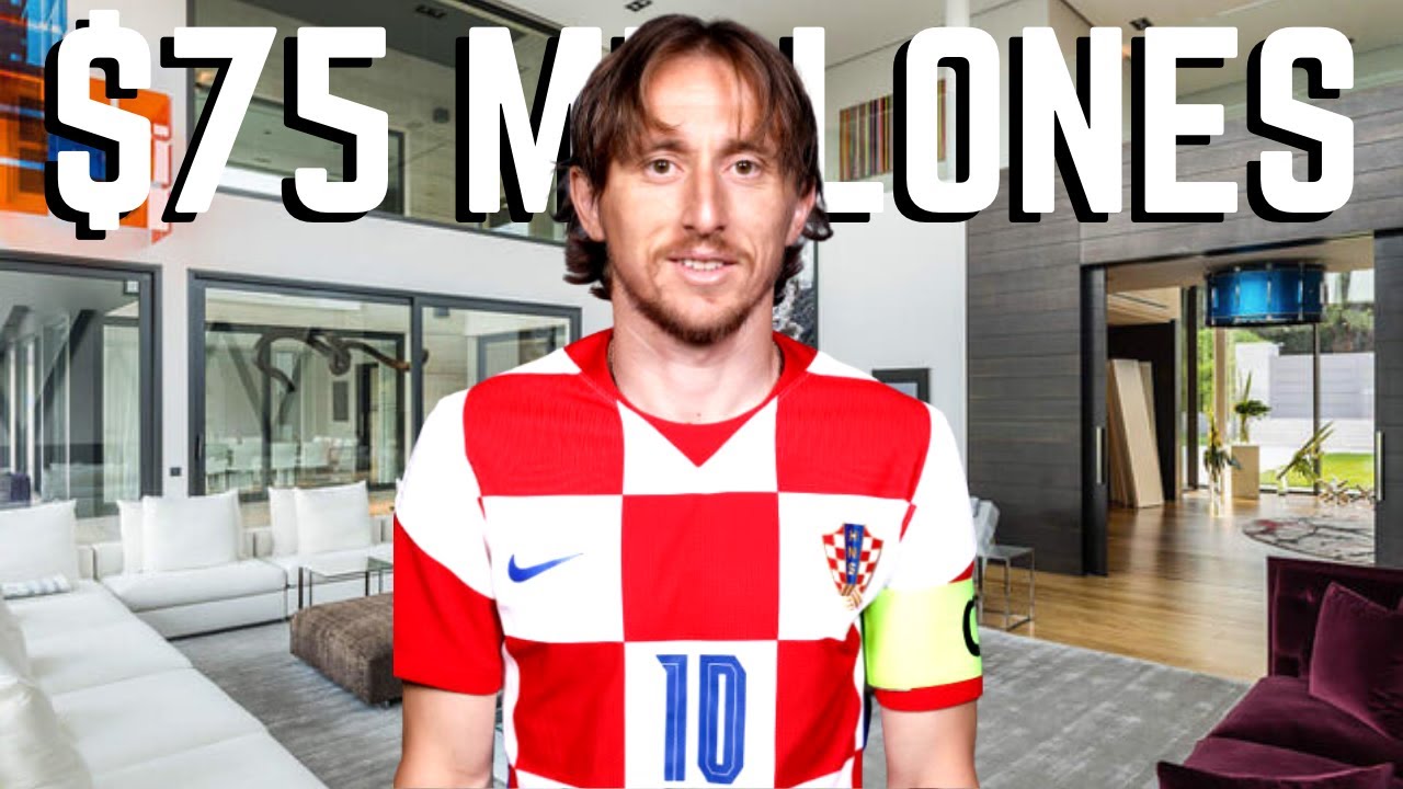 Dentro De La Lujosa Vida De Luka Modric - YouTube