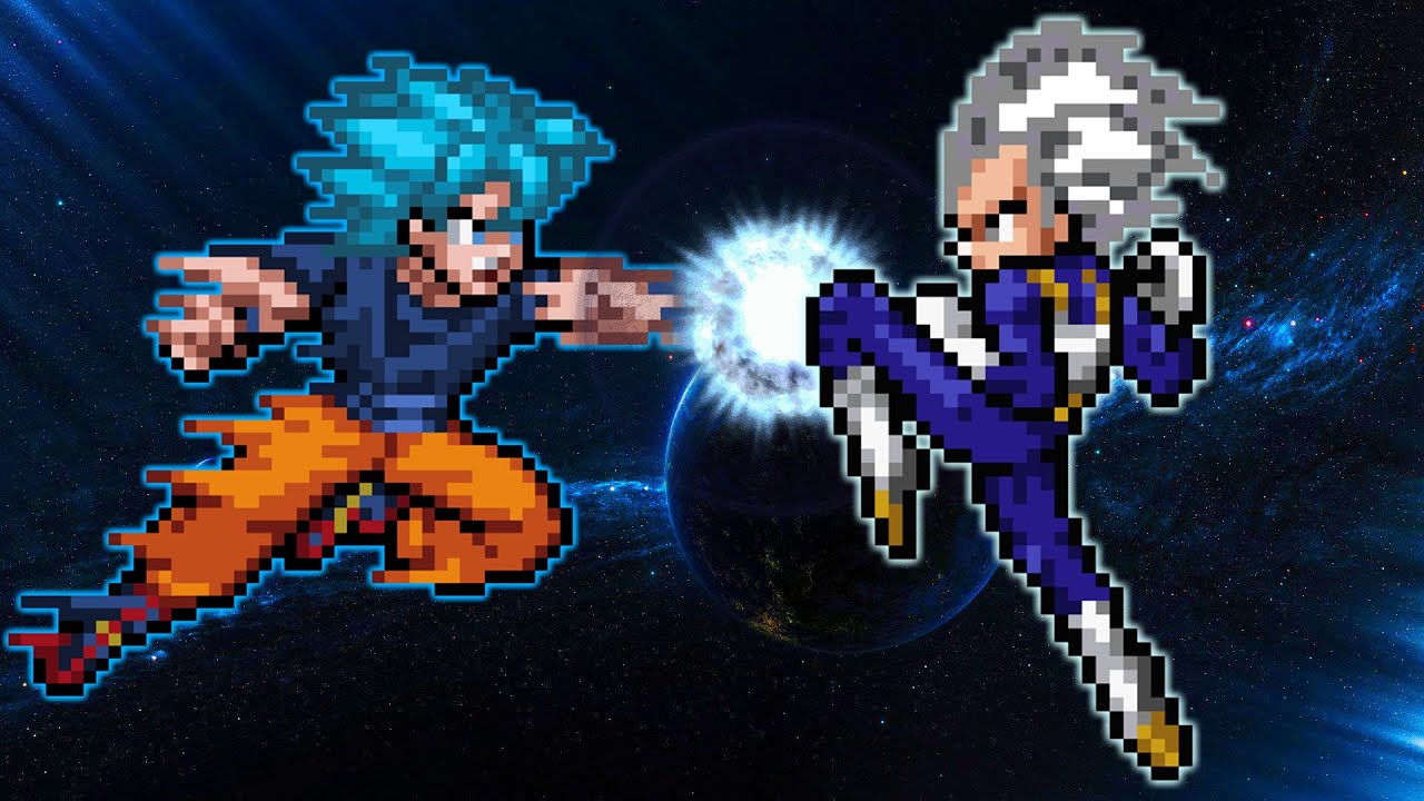 😨GOKU PERFECT SSB V2 VS VEGETA MUI IN JUMP FORCE MUGEN - YouTube