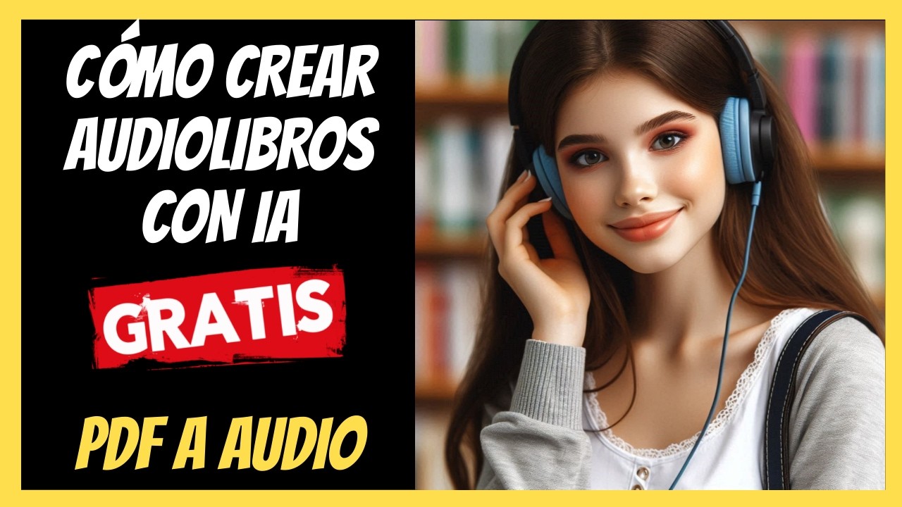 Cómo Crear Audiolibros Profesionales con Herramientas de IA Gratis - YouTube