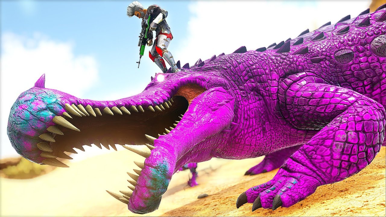 Capturei e Domei O PODEROSO Eternal Alpha Sarcosuchus do DESERTO ...