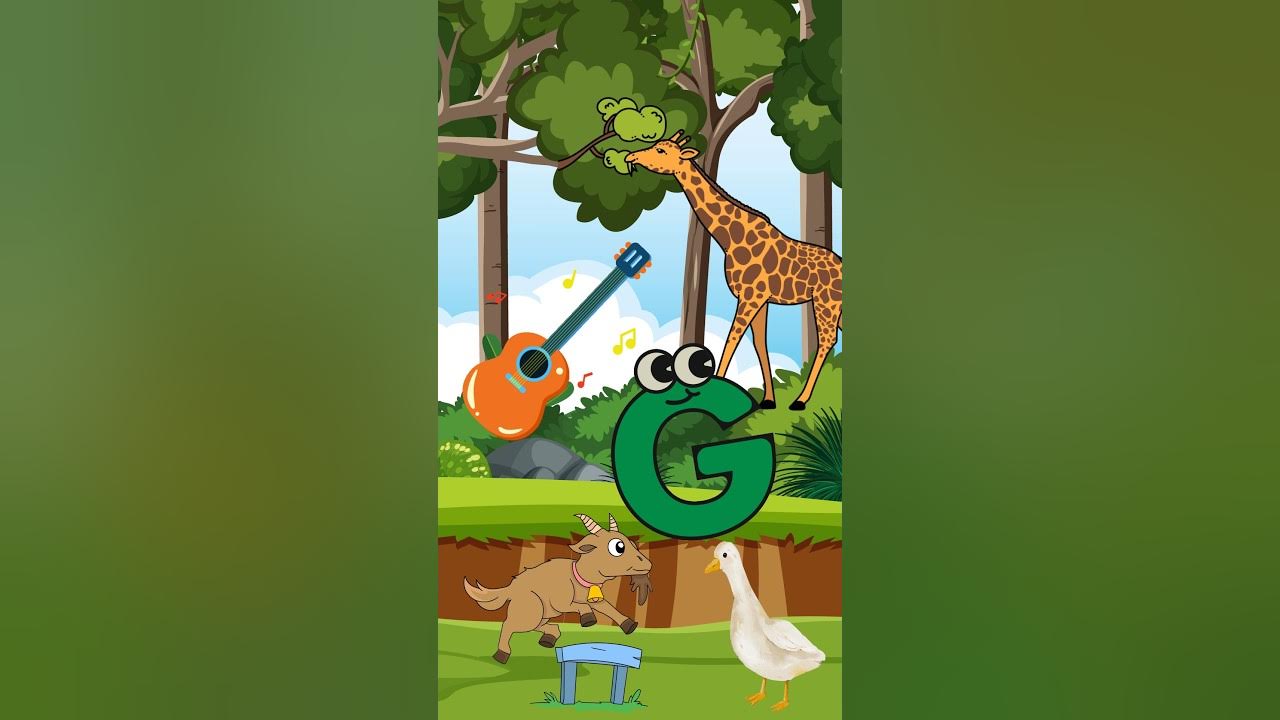 Letter G song for Kids | Fun and Easy Alphabet Learning #kids #learning ...