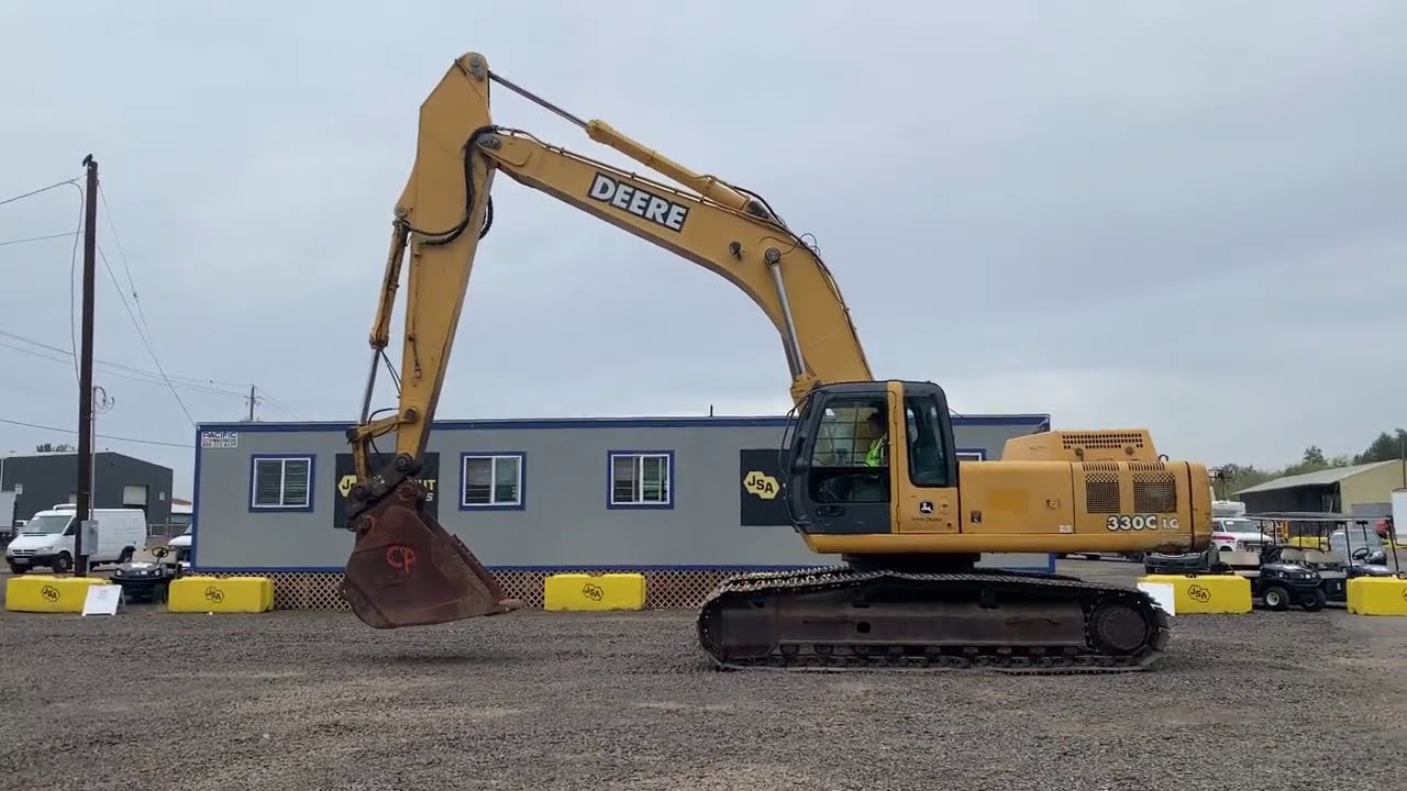 2003 John Deere 330C LC Hydraulic Excavator - YouTube