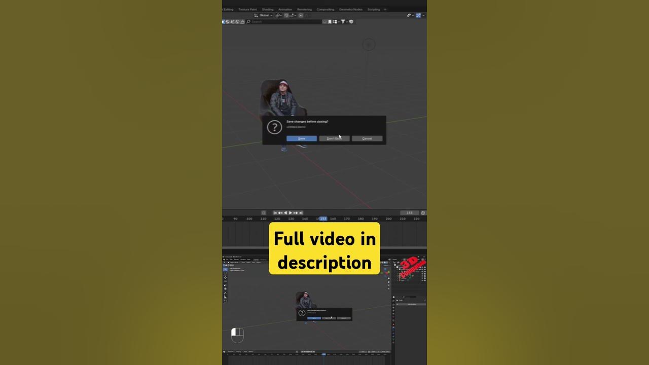 Getting started with Blender - modeling and animation of an Armchair #3d #blender # ...