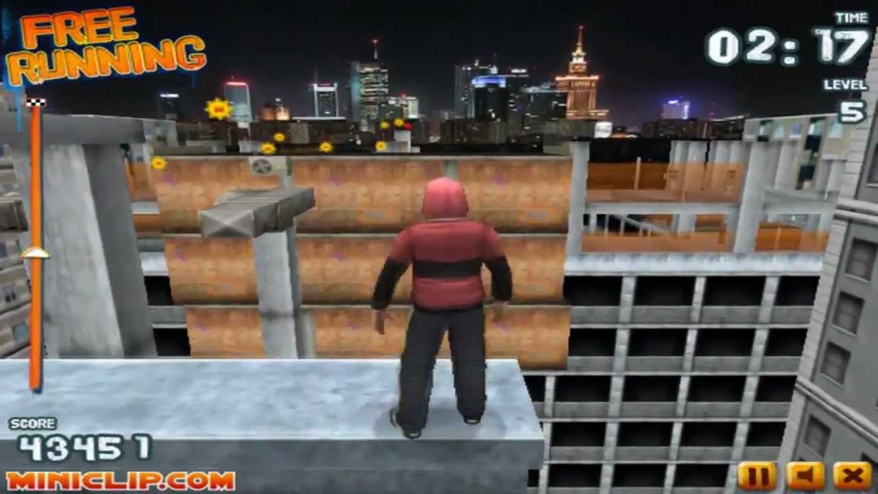 FREE RUNNING!!! (gameplay w/ commentary) - YouTube