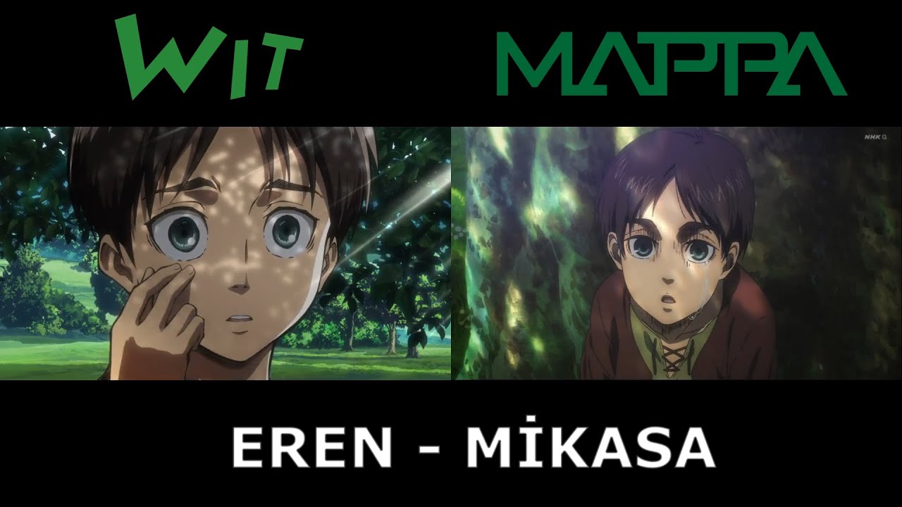 Mappa vs Wit - Attack On Titan Season 4 Part 3 Scenes - YouTube