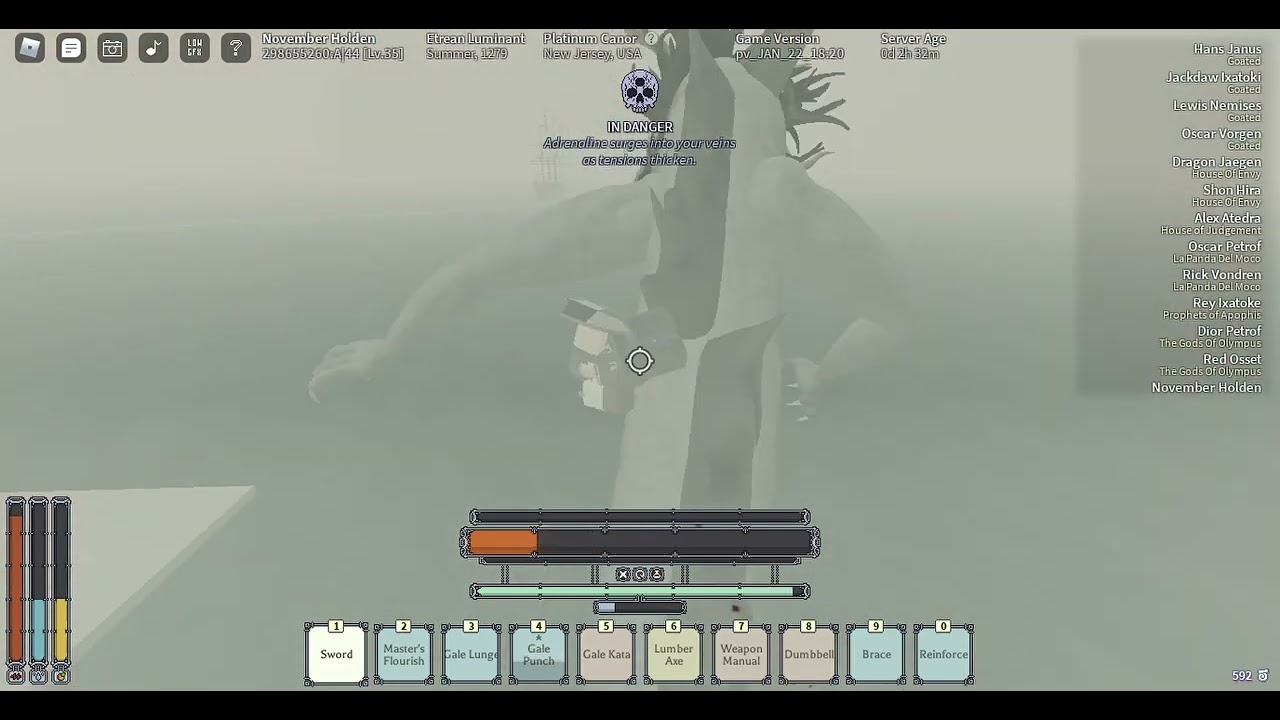 Trying to solo Dread Serpent but the gargolye ruined it all | Deepwoken ...