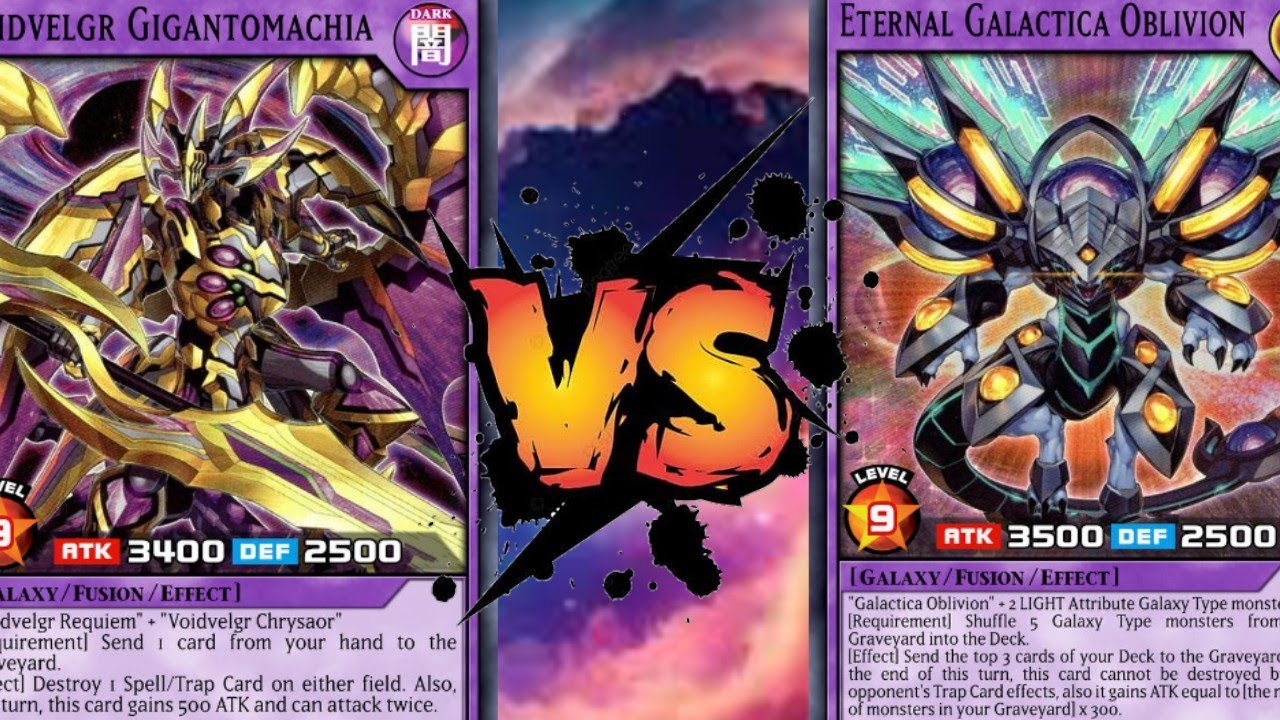 Galactica Vs Voidvelgr (RUSH DUEL) PTBR - YouTube