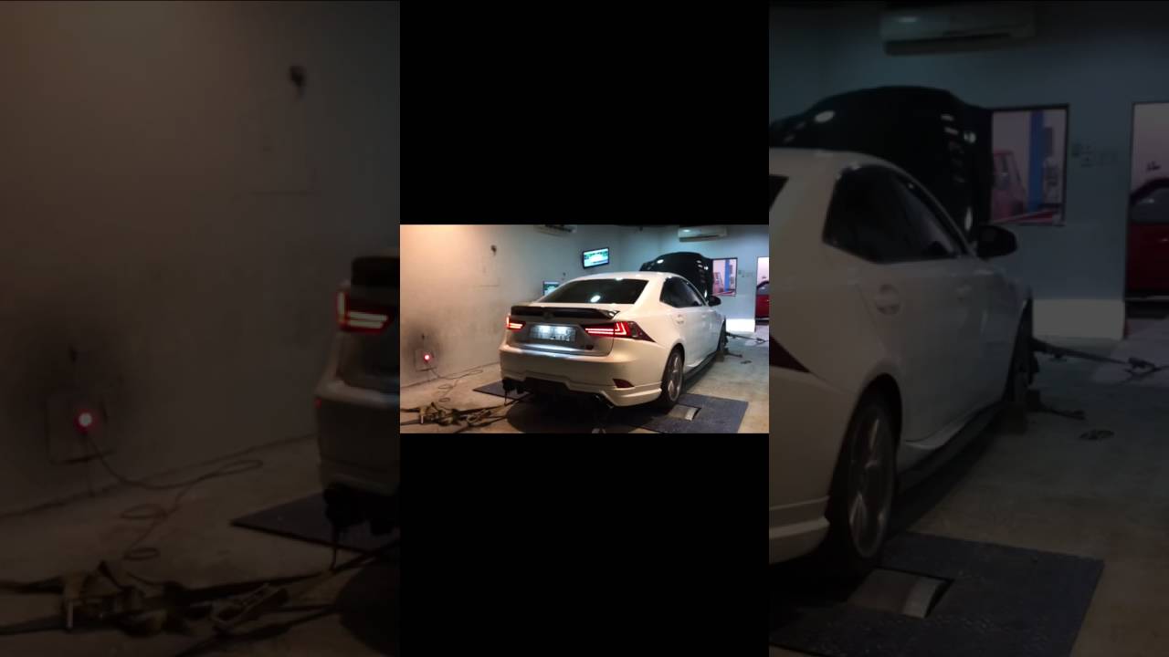 3IS Lexus is350 full bolts-on + tune ( Dyno test ) - YouTube