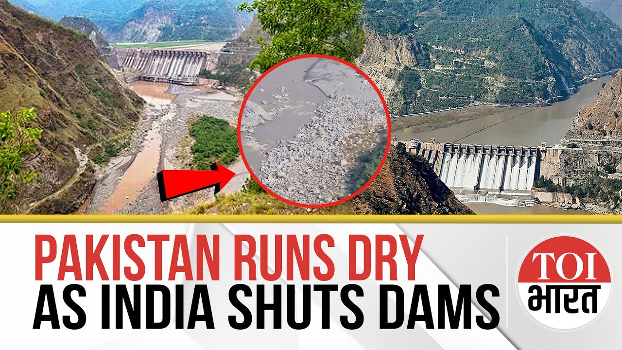 India Cuts Chenab Flow | Dam Gates Shut After Pahalgam Attack ...