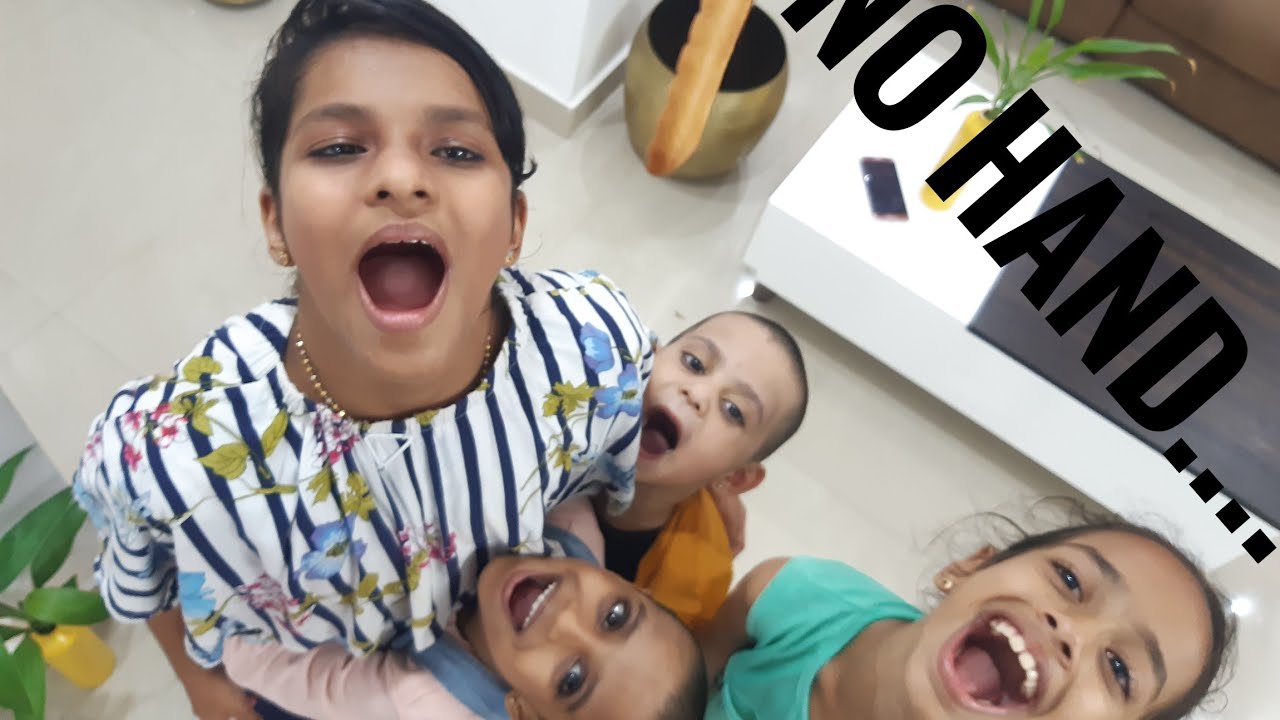 Let's do a no hand challenge - YouTube