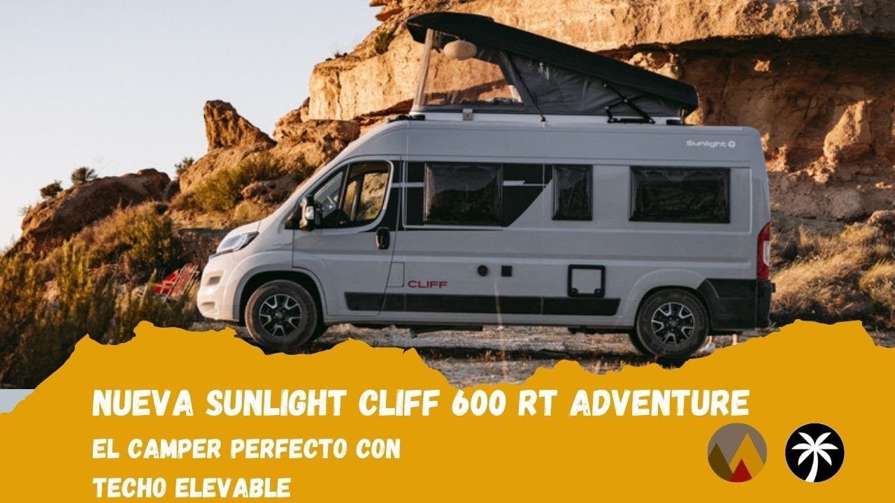 Nueva Sunlight Cliff 600 RT Adventure, con techo elevable y súper ...