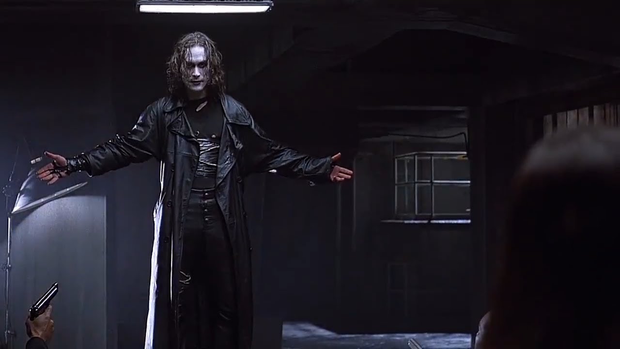 The Crow(1994) - Crow vs Gang Members Scene - YouTube