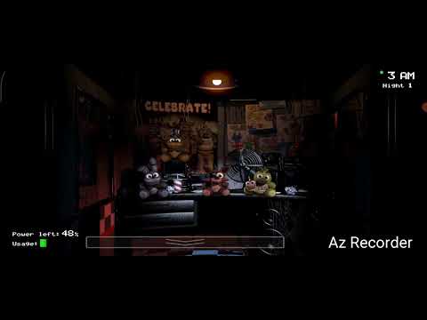 Fnaf oynadım part 1