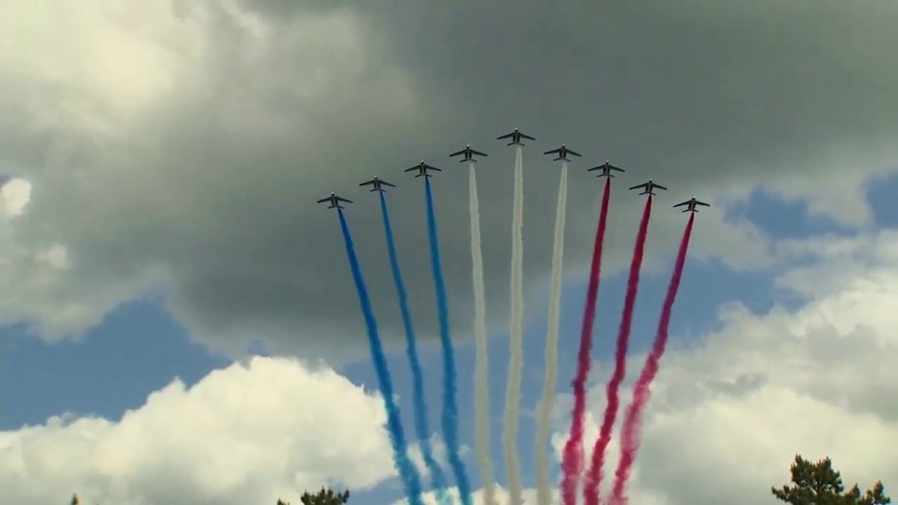 AMAZING FLYOVER! D-Day 75 Year Anniversary in Normandy, France - YouTube