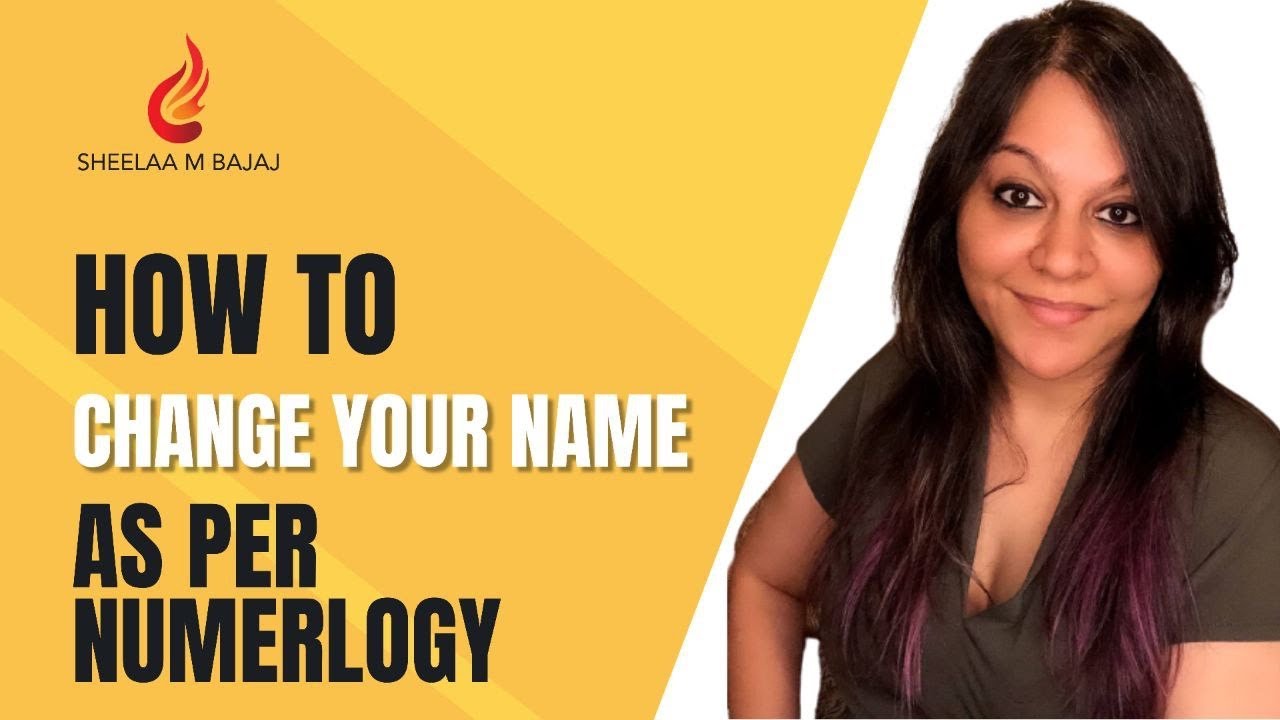How To Change Name According To Numerology - Name Numerology - YouTube