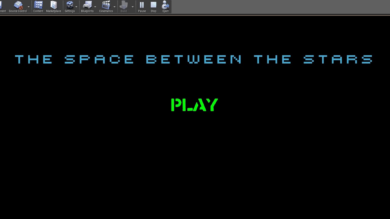 The Space Between The Stars Main Menu Theme Prototype - YouTube