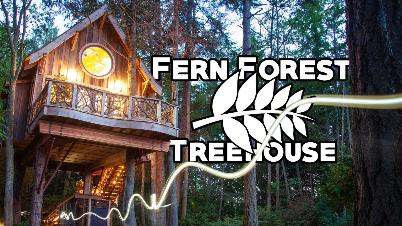 Secret Treehouse in San Juan Islands - YouTube