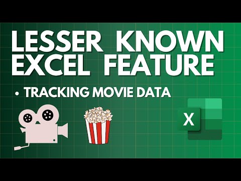 Lesser-Known use for Excel -- Tracking Movie data with Data Types ...