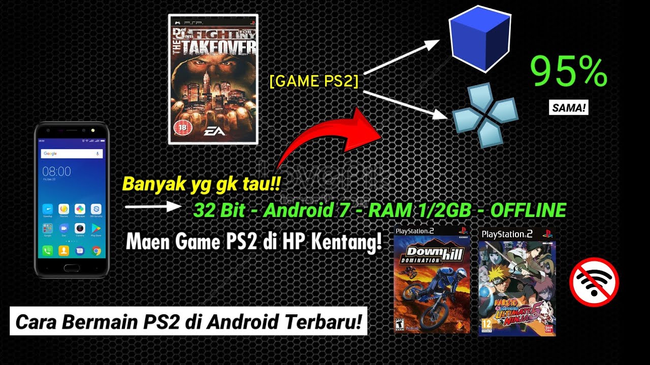 Cara Bermain PS2 di Android Terbaru!! kenapa gak coba pake ini? padahal ...