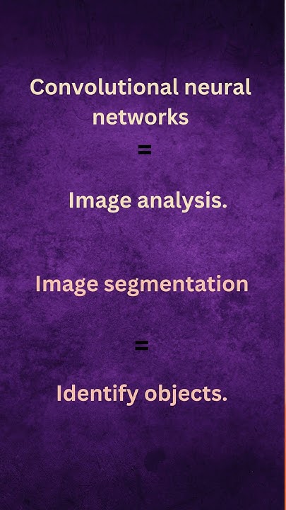 Convolutional neural networks - YouTube
