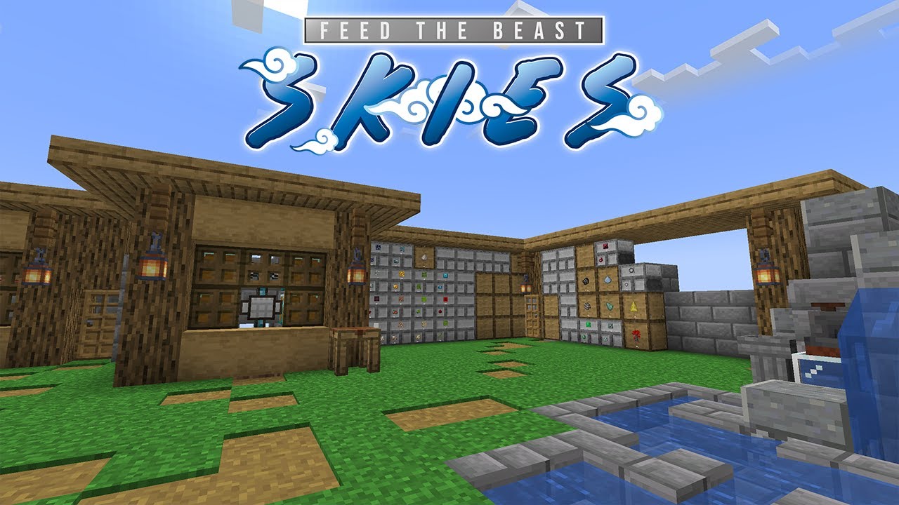 FTB Skies - Ep 5 - Mesh Upgrades! - YouTube