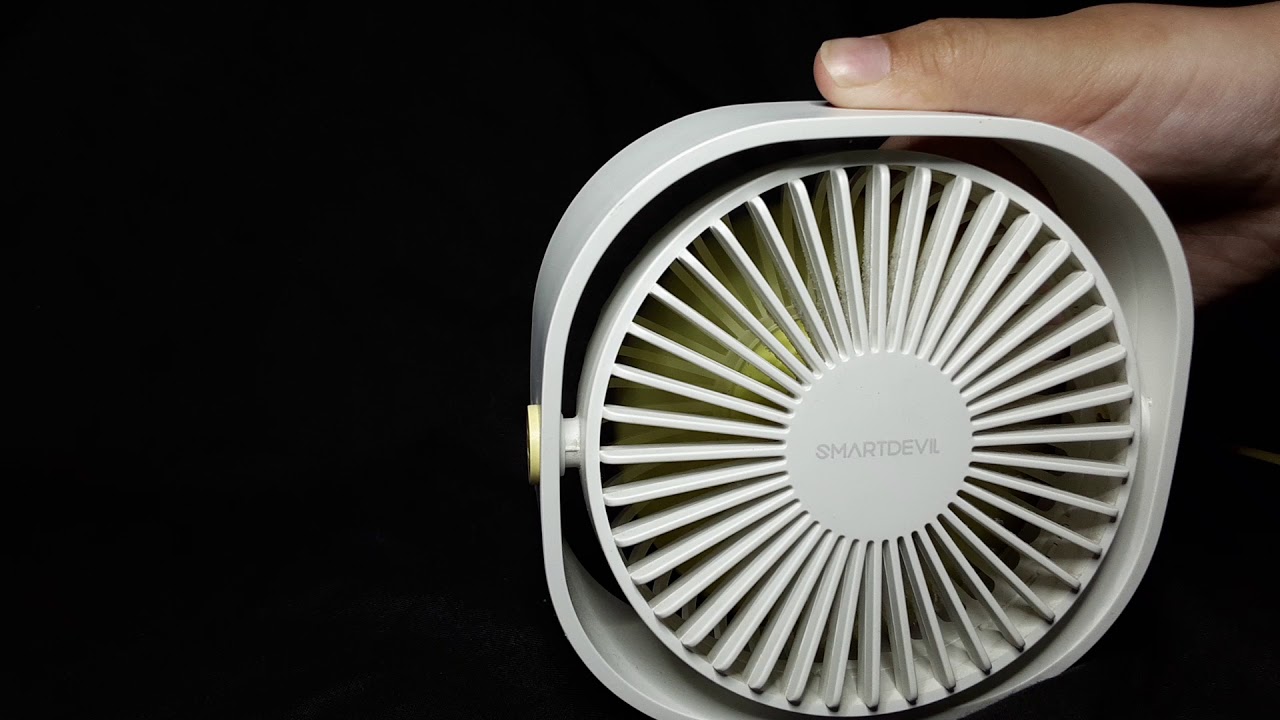 SmartDevil USB fan review - YouTube