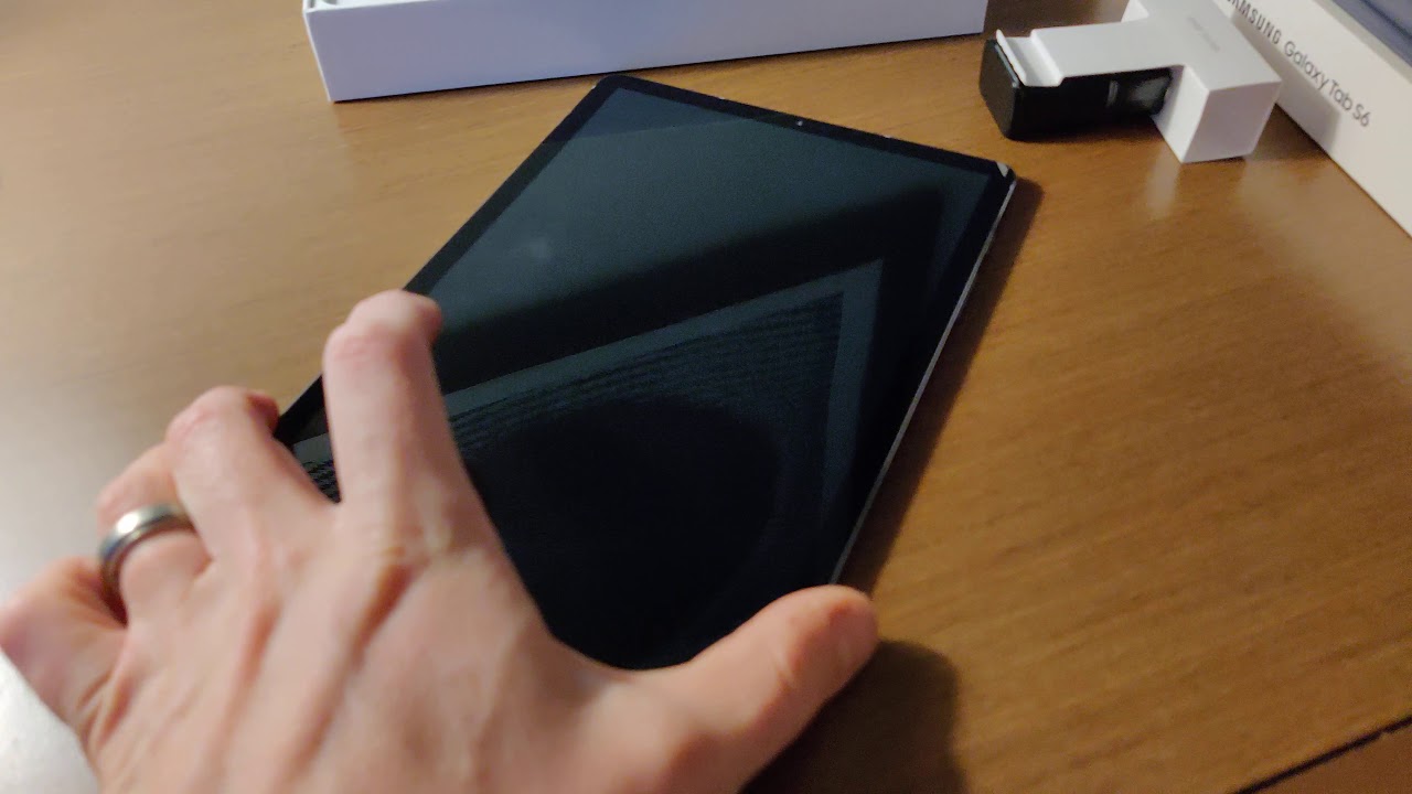 Samsung Tab Galaxy s6 for editing part 1 - YouTube