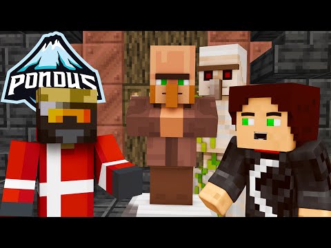 Pondus SMP - Villager Breeder og Iron Farm Med Zagi  - EP 5 - Dansk Minecraft 1.17
