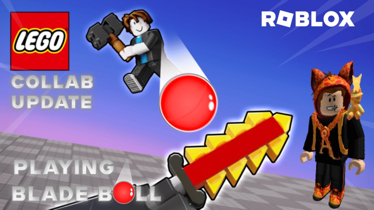 LEGO EVENT COLLAB UPDATE IN ROBLOX BLADE BALL!!! - YouTube