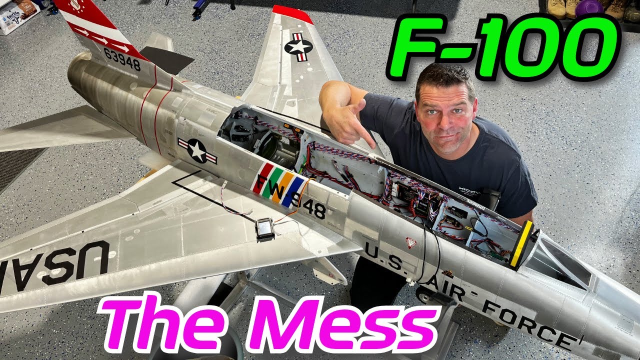 Watch This F100 Fighter Come Back to Life - Wiring and organizing BVM ...