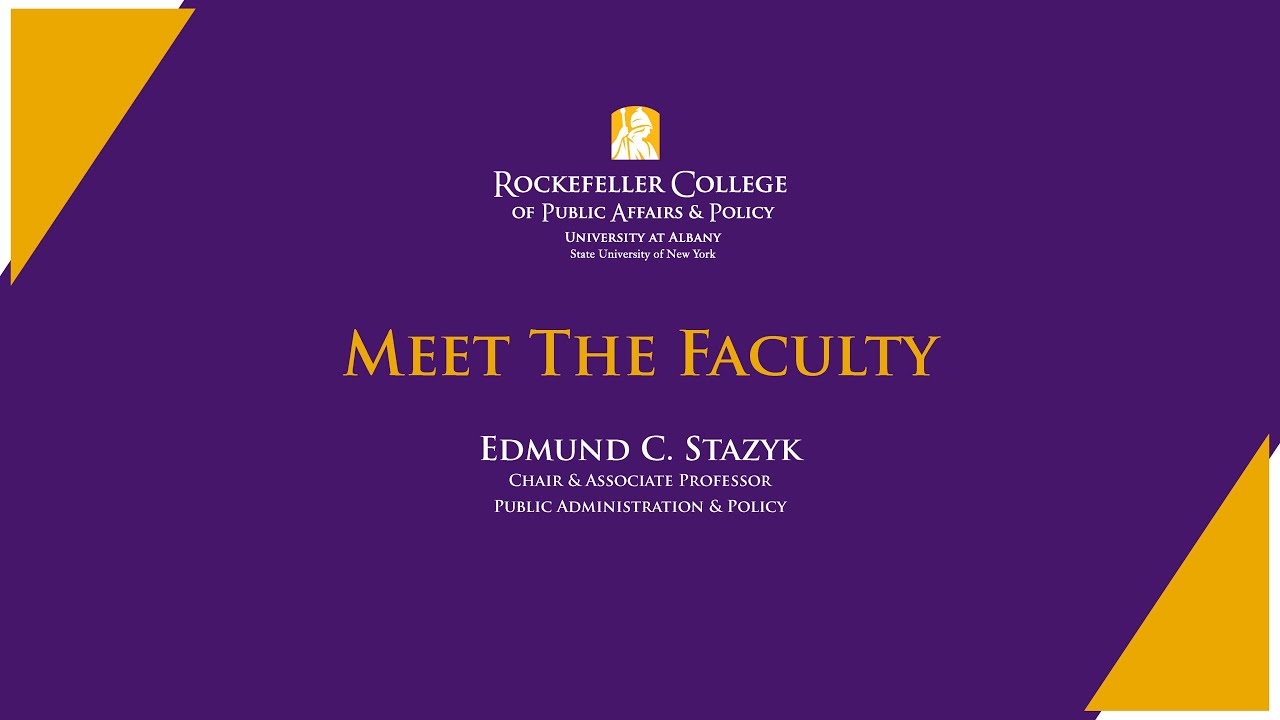 Associate Professor Edmund Stazyk - YouTube