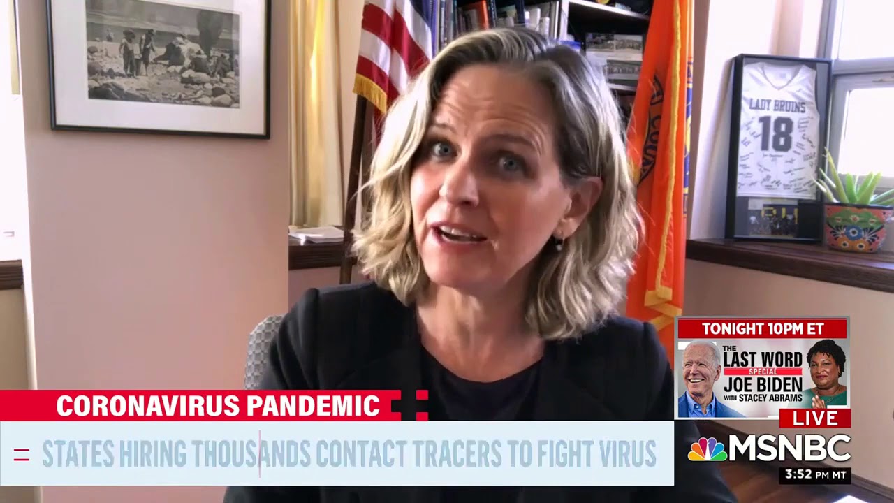 Nassau Executive Laura Curran Appears On Meet The Press Daily - YouTube